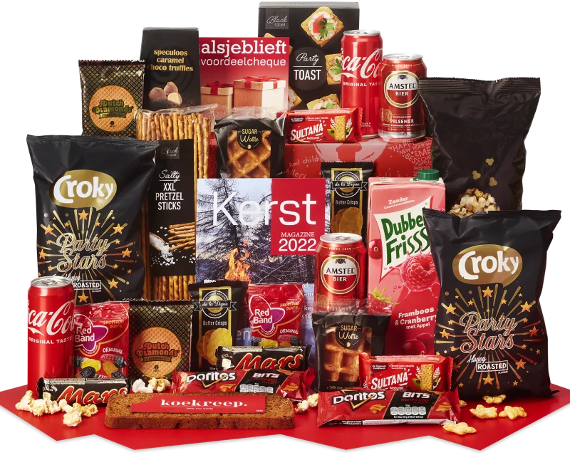 Een groot feest - Kerstpakketten.nl